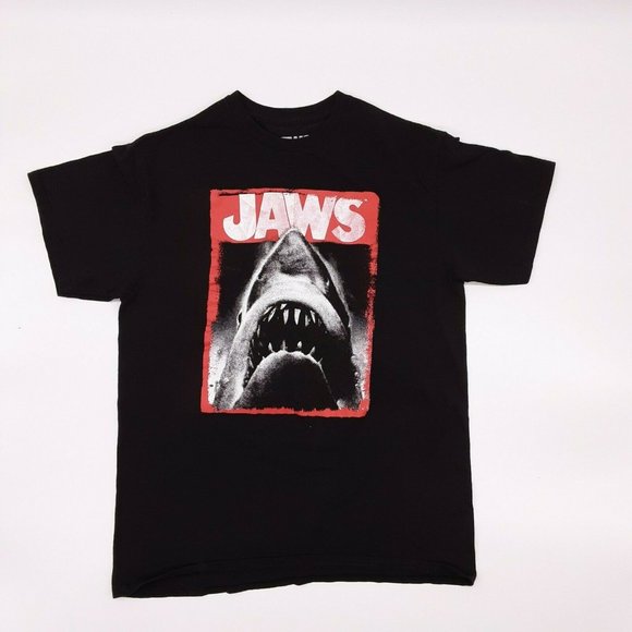 Universal | Shirts | Official Universal Studios Jaws Movie Poster Black ...